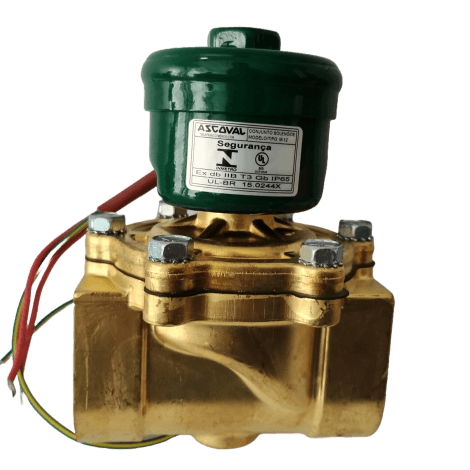 Produtos - Válvula Solenoide ASCO: 8211B056V 220VAC 1 1/2